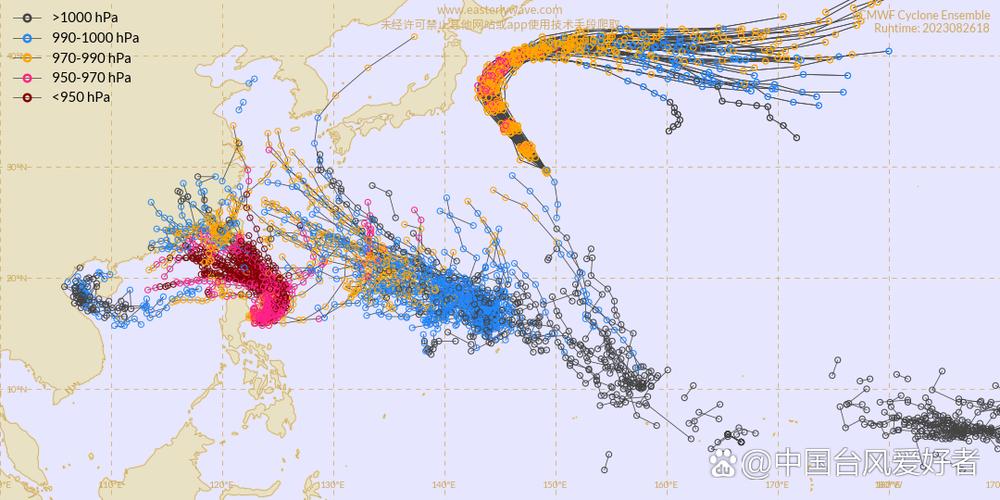 台风地图截图