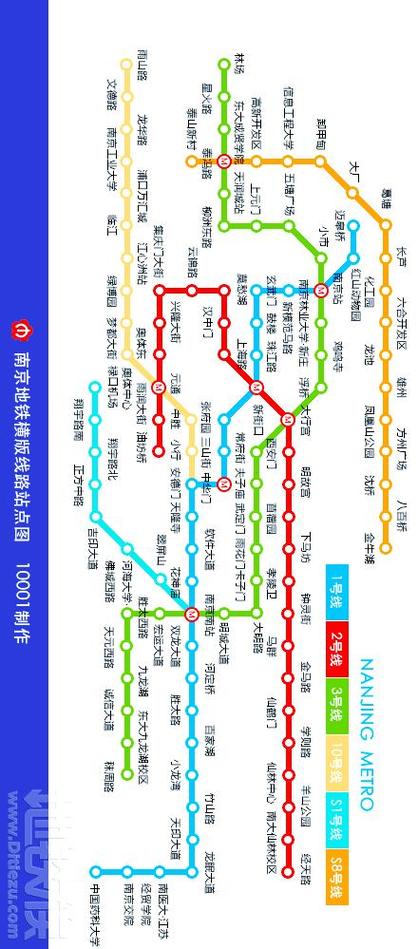 南京3号地铁站线路图图标