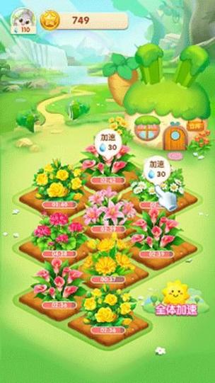 天天种花赚钱游戏图标