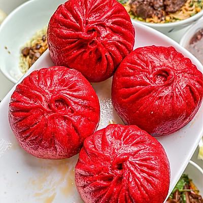 红色的包子图片微信搞笑图标