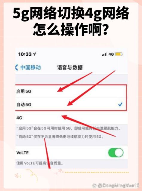切换4g网络方法图标