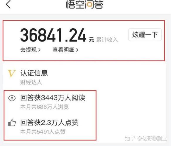 悟空问答能赚多少钱截图