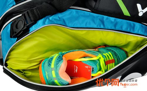 羽毛球双肩包与手提包容量比较图标