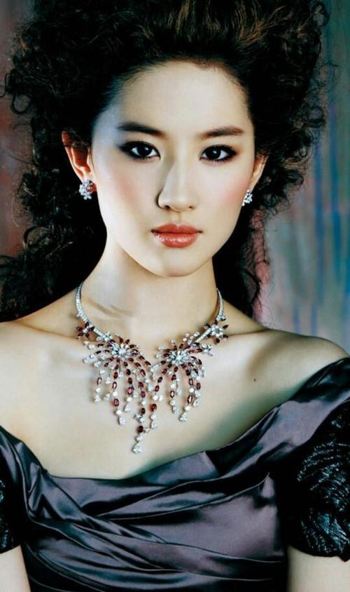 刘亦菲浓妆图标