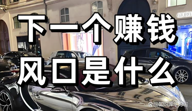 中国下一个赚钱的风口图标