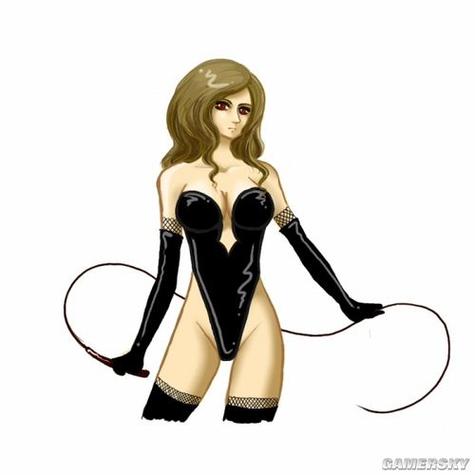 女性发小绿人的含义图标