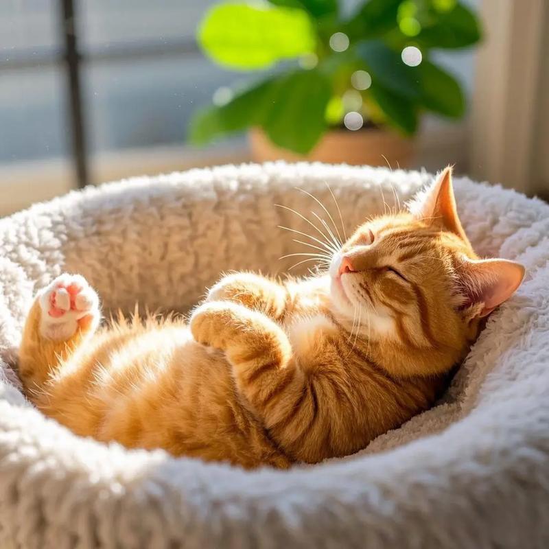 睡着的小猫咪图标