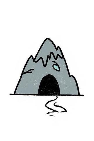 山洞简笔画