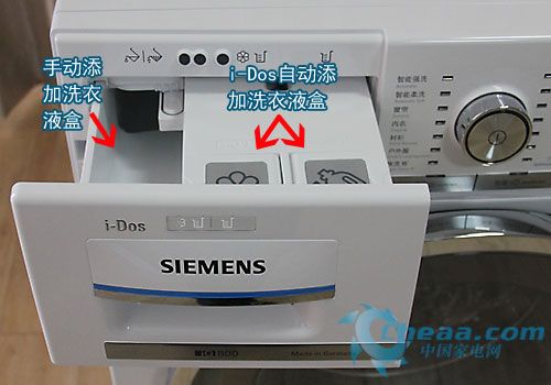 西门子洗衣机洗衣液放哪个槽图标