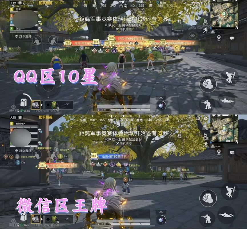 和平精英是微信区人多还是QQ区人多图标