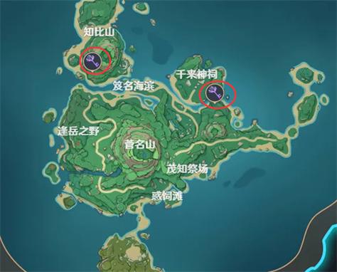原神须弥为什么有两个地方没有