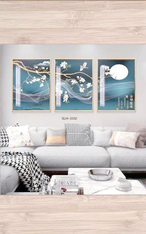客厅沙发后面挂画高度多少合适截图