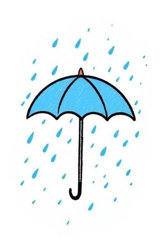 小雨伞是图标