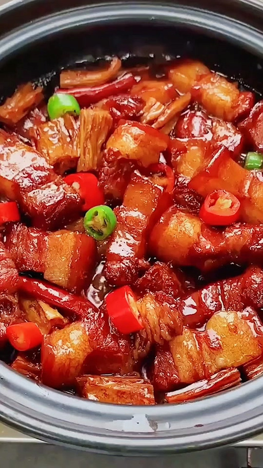 抖音上的红烧五花肉图标