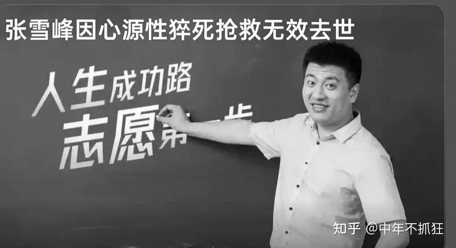 张雪峰死时说了什么话图标