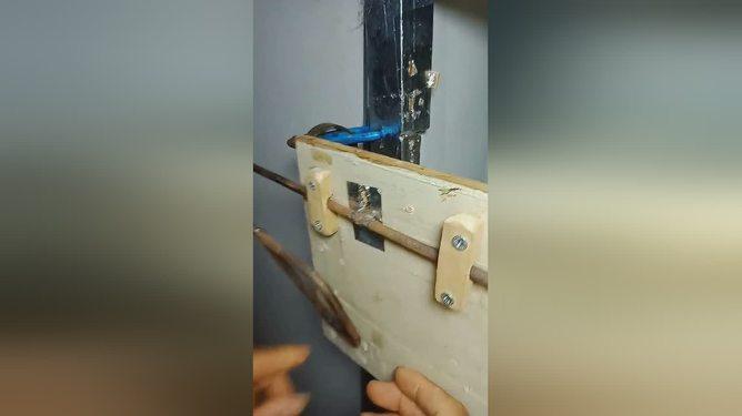 自制简易锁门神器截图