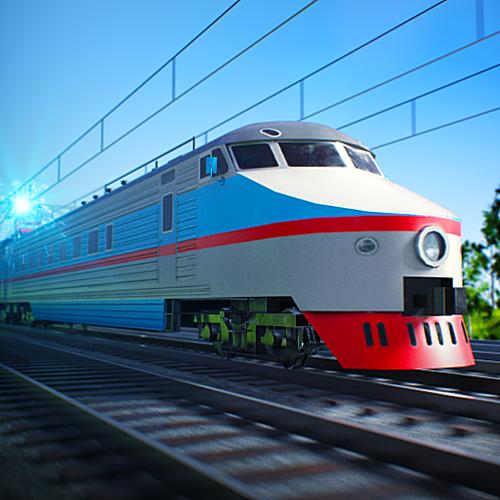 电动火车RZD
