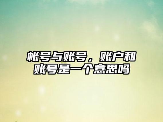 账户与账号图标