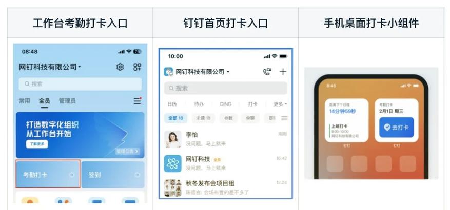 钉钉打卡和签到的区别图标