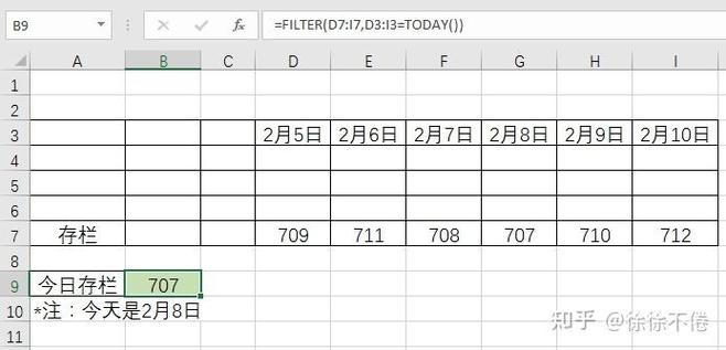 excel根据日期提取对应数据图标