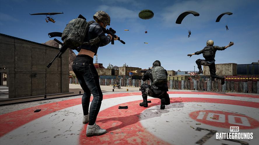 pubg怎么和好友一起进训练场截图