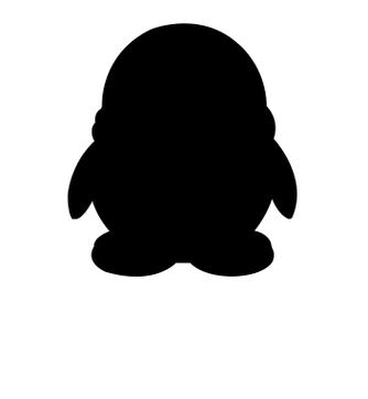 桌面qq图标不显示企鹅