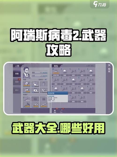 阿瑞斯病毒武器图鉴