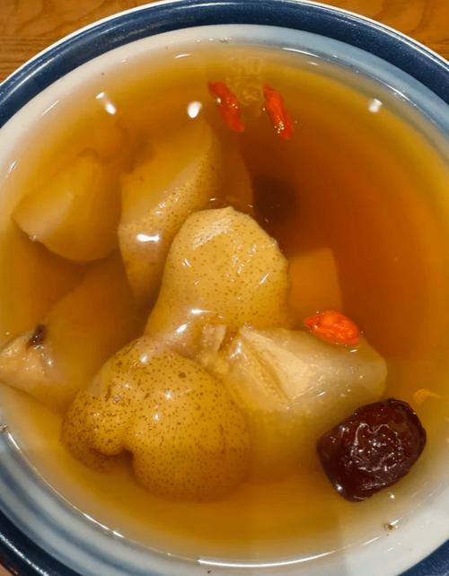 吃完梨可以喝面汤吗图标