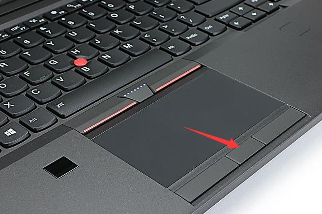 thinkpad触控板中间按键什么用
