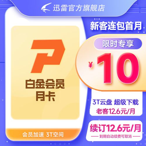迅雷白金账号共享图标