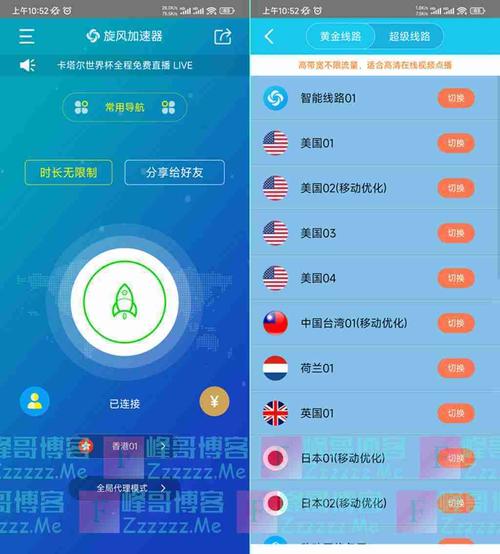 旋风海外加速器永久免费版