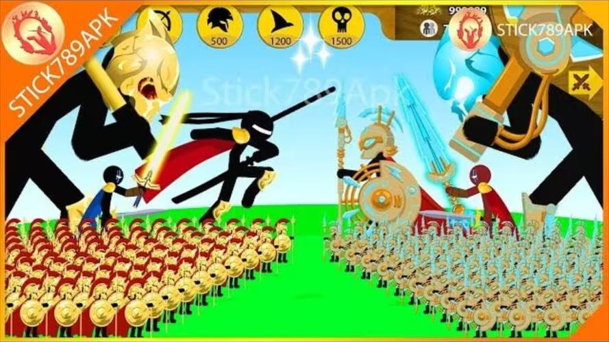 火柴人战争魔改版无限钻石下载图标