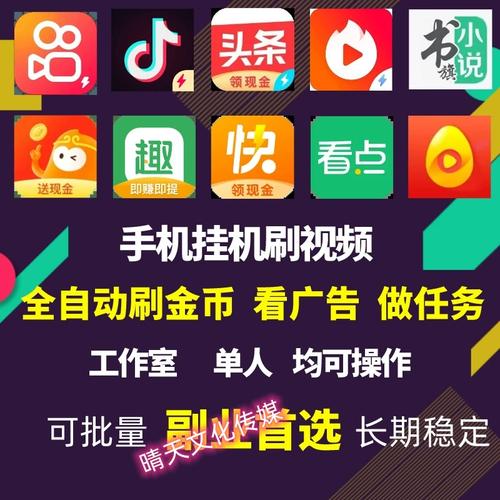 自动刷视频挂机的软件截图