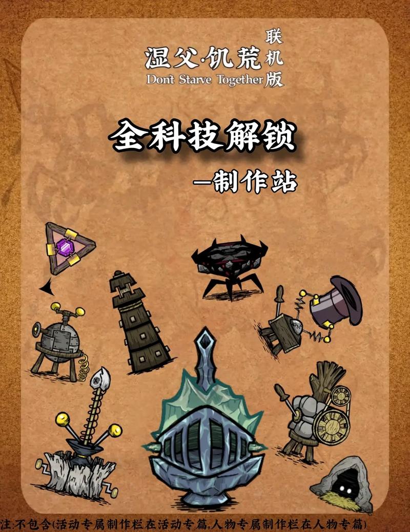 饥荒机器人技能树图标