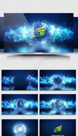 炫彩粒子魔幻3D图标
