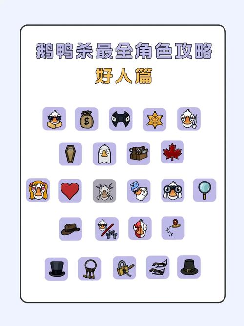 鹅鸭杀所有角色介绍