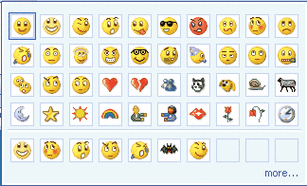 MSN表情文字大全