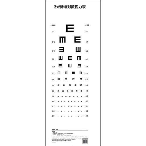 3米视力表标准图图标
