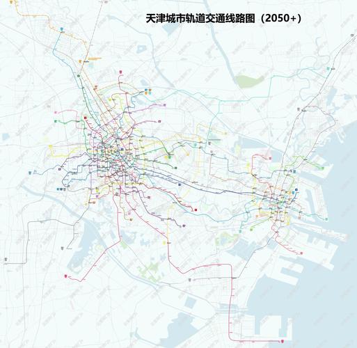 天津2025年地铁规划图截图
