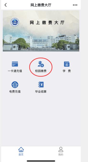 统一支付平台学生自助缴费