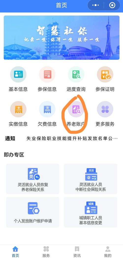 河南养老金查询app图标