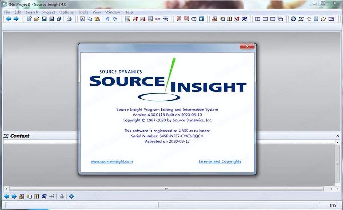 sourceinsight3.5设置utf8图标