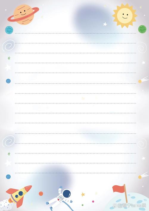 信纸模板 word免费图标