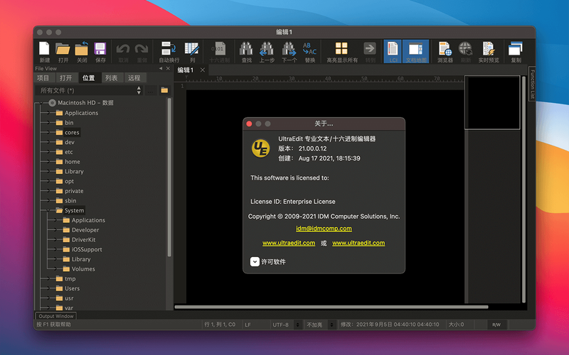 ultraEdit(16进制编辑器)图标