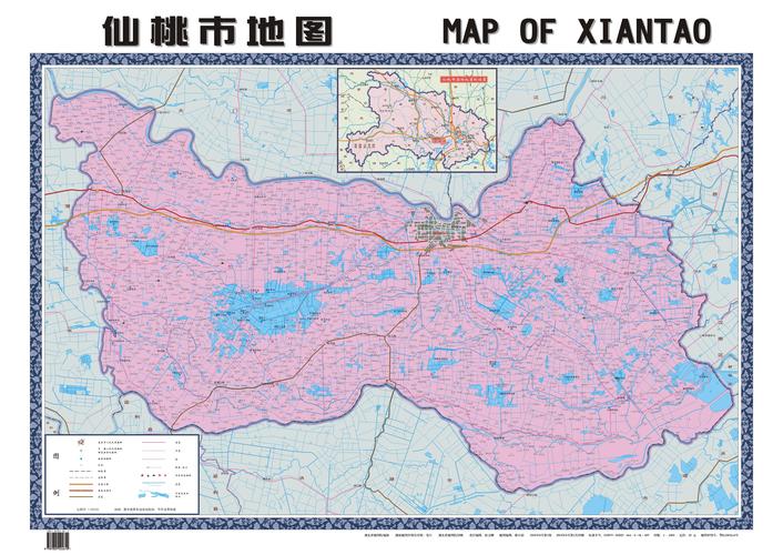 仙桃地图高清版最新版图标