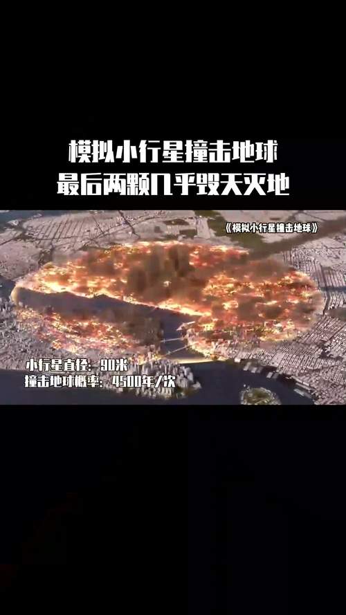 小行星撞击地球游戏