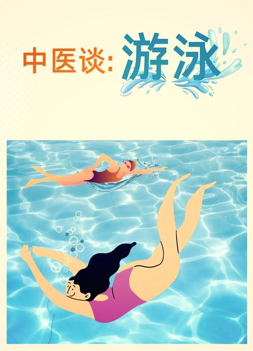 瘦身游泳课漫画图标