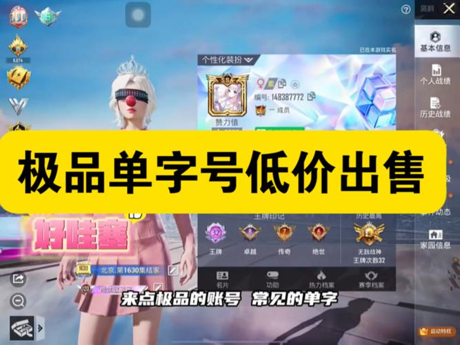 和平精英单字id生成器2022图标