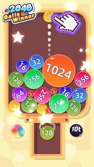 2048合并冠军红包版(2048 Balls Winner)