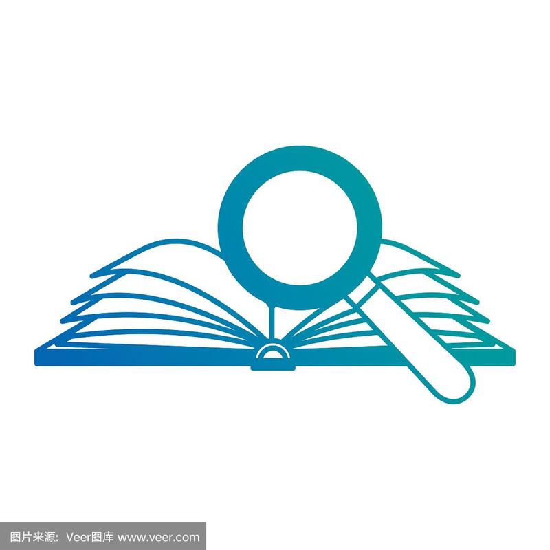高清阅读放大镜图标